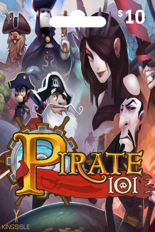 KingsIsle Pirate 101 Crowns (USD 10 / for US accounts only) digital