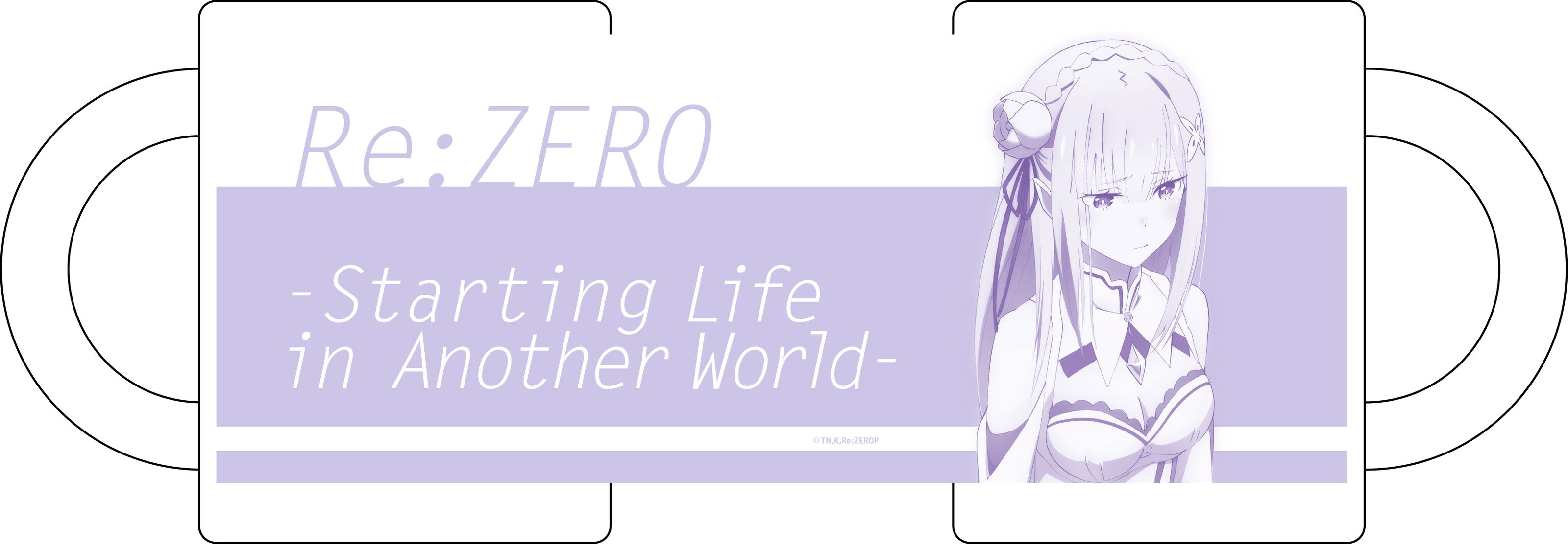 Re:Zero - Starting Life In Another World Mug Cup - Emilia