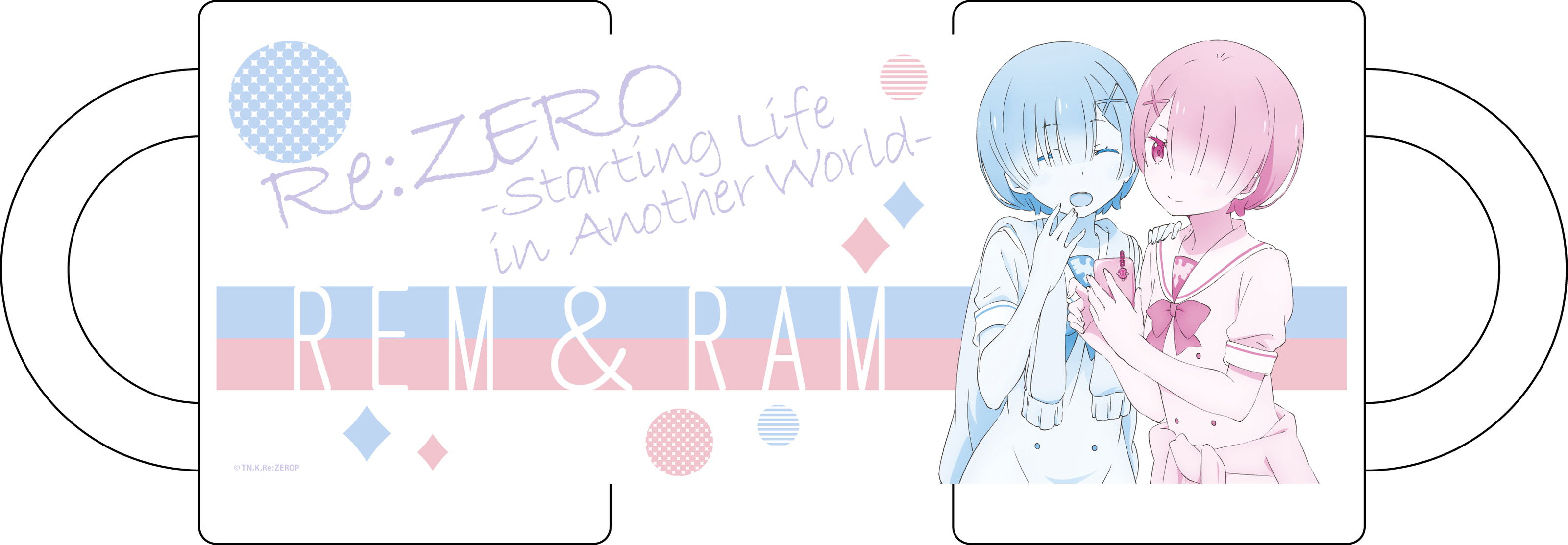 Re:Zero - Starting Life In Another World Mug Cup - Rem And Ram