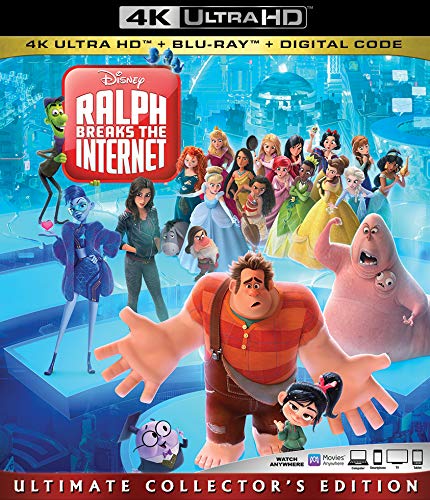 Ralph Breaks The Internet [4K Ultra HD Blu-ray]