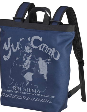 Yurucamp - Rin Shima 2way Backpack Navy