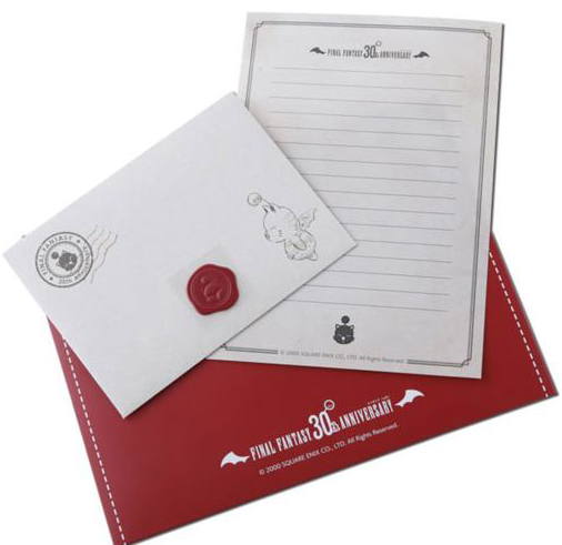 Final Fantasy IX Moogle Letter Set