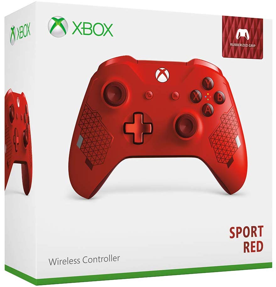 Xbox Wireless Controller (Sport Red Special Edition) for PC, XONE, Xbox ...