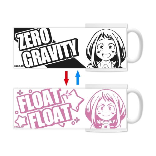 My Hero Academia Changing Mug Cup: Ochaco Uraraka