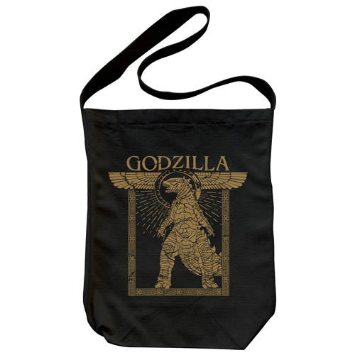 Godzilla: King Of The Monsters - Godzilla Shoulder Tote Bag Black