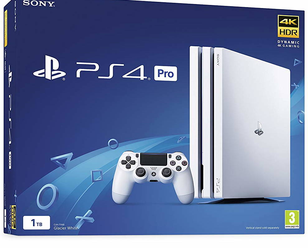 PlayStation 4 Pro 1TB (Glacier White)