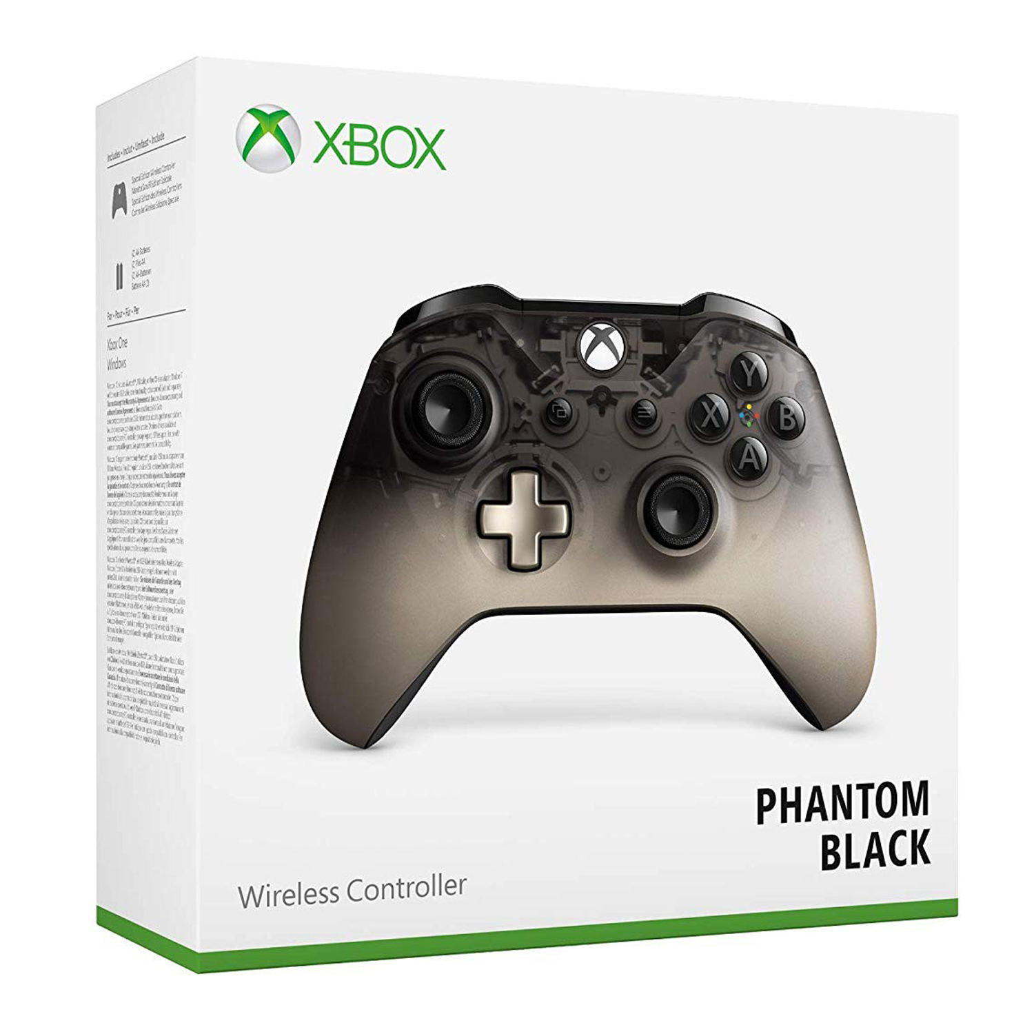 Xbox Wireless Controller (Phantom Black Special Edition) for PC, XONE ...