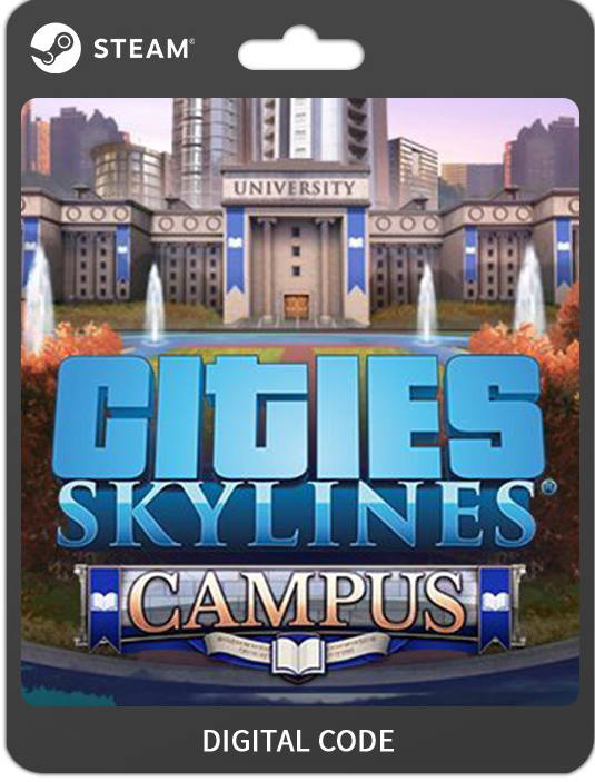 Cities: Skylines - Campus (DLC) STEAM DLC digital for Windows