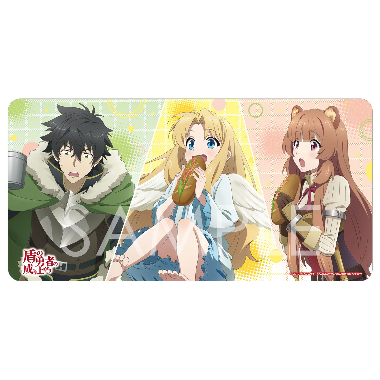 The Rising of the Shield Hero Rubber Play Mat Collection