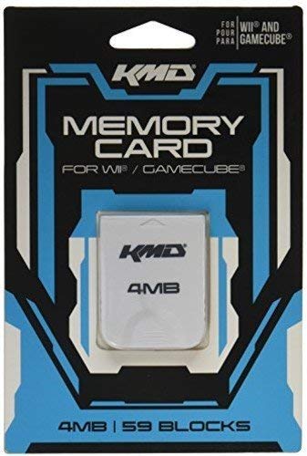 KMD Memory Card for Wii / GameCube (4MB) for GameCube, Nintendo Wii