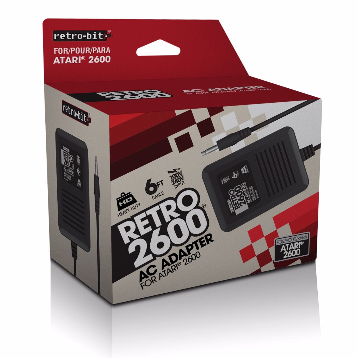 Retro-Bit AC Adapter for Atari 2600