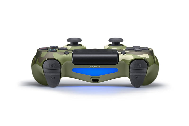 DualShock 4 Wireless Controller (Green Camouflage) for PlayStation 4