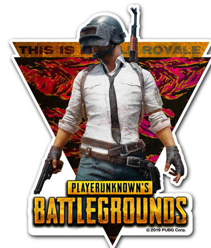 PlayerUnknown's Battlegrounds - PUBG Waterproof Sticker