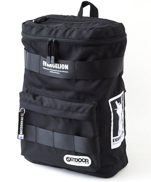 Evangelion - Outdoor EVA-01 Pattern Box Type Backpack Black