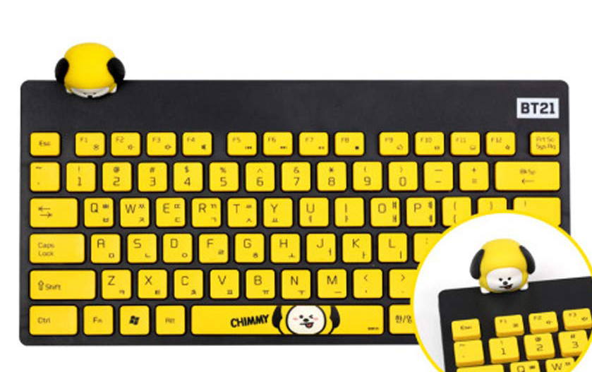 BT21 Wireless Keyboard (CHIMMY) for Windows, Mac