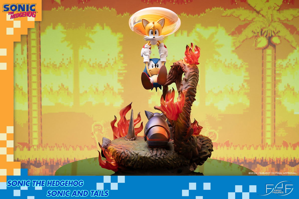 Sonic The Hedgehog Statue: Sonic and Tails Standard Edition