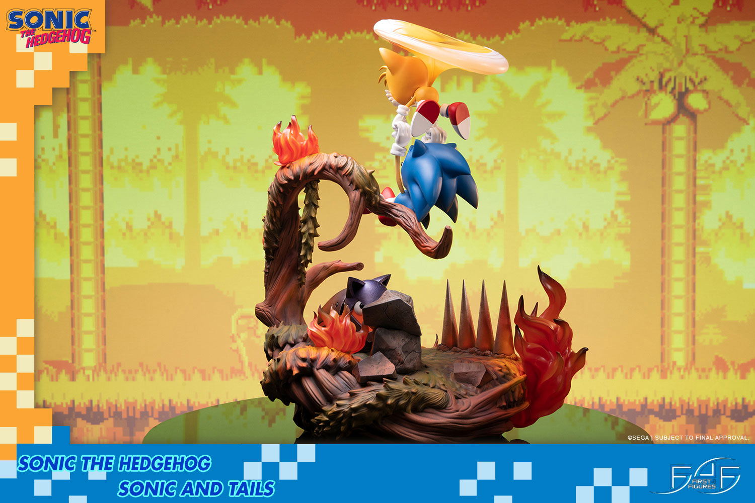 Sonic The Hedgehog Statue: Sonic and Tails Standard Edition