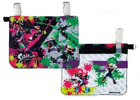 Splatoon 2 Multi Wallet With Shoulder Strap SPT-756