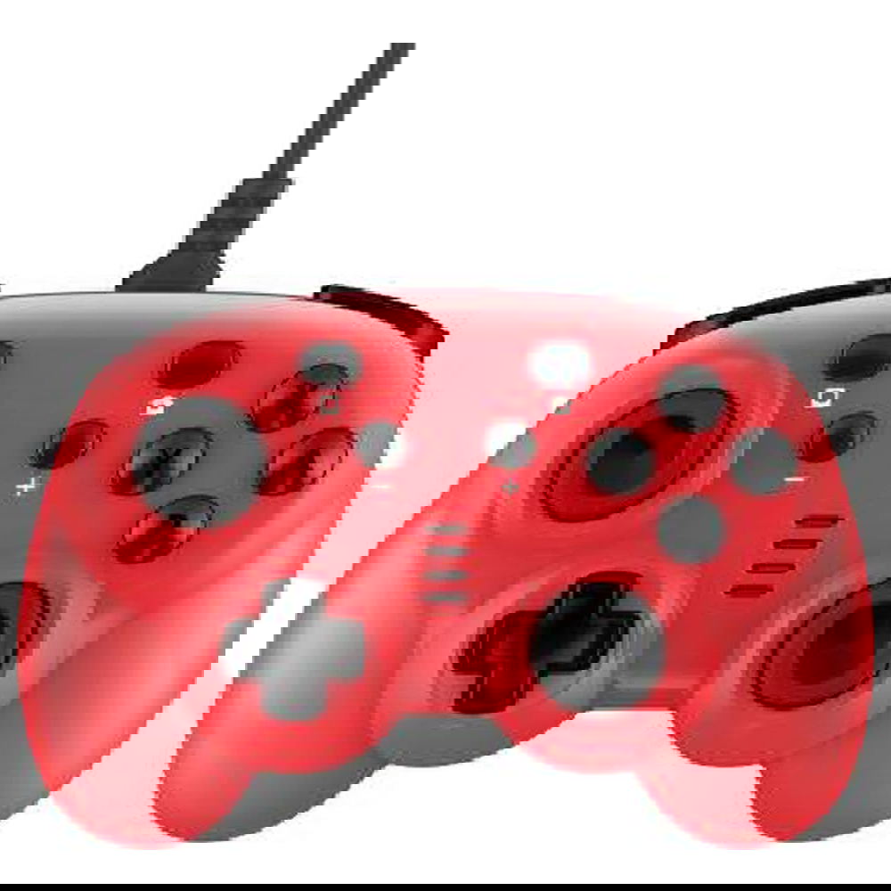 Cyber Gadget Gyro Controller Mini Wired Type (Red) for Nintendo Switch