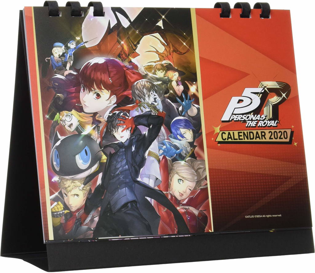 Persona 5 The Royal - Calendar 2020 Desktop Type