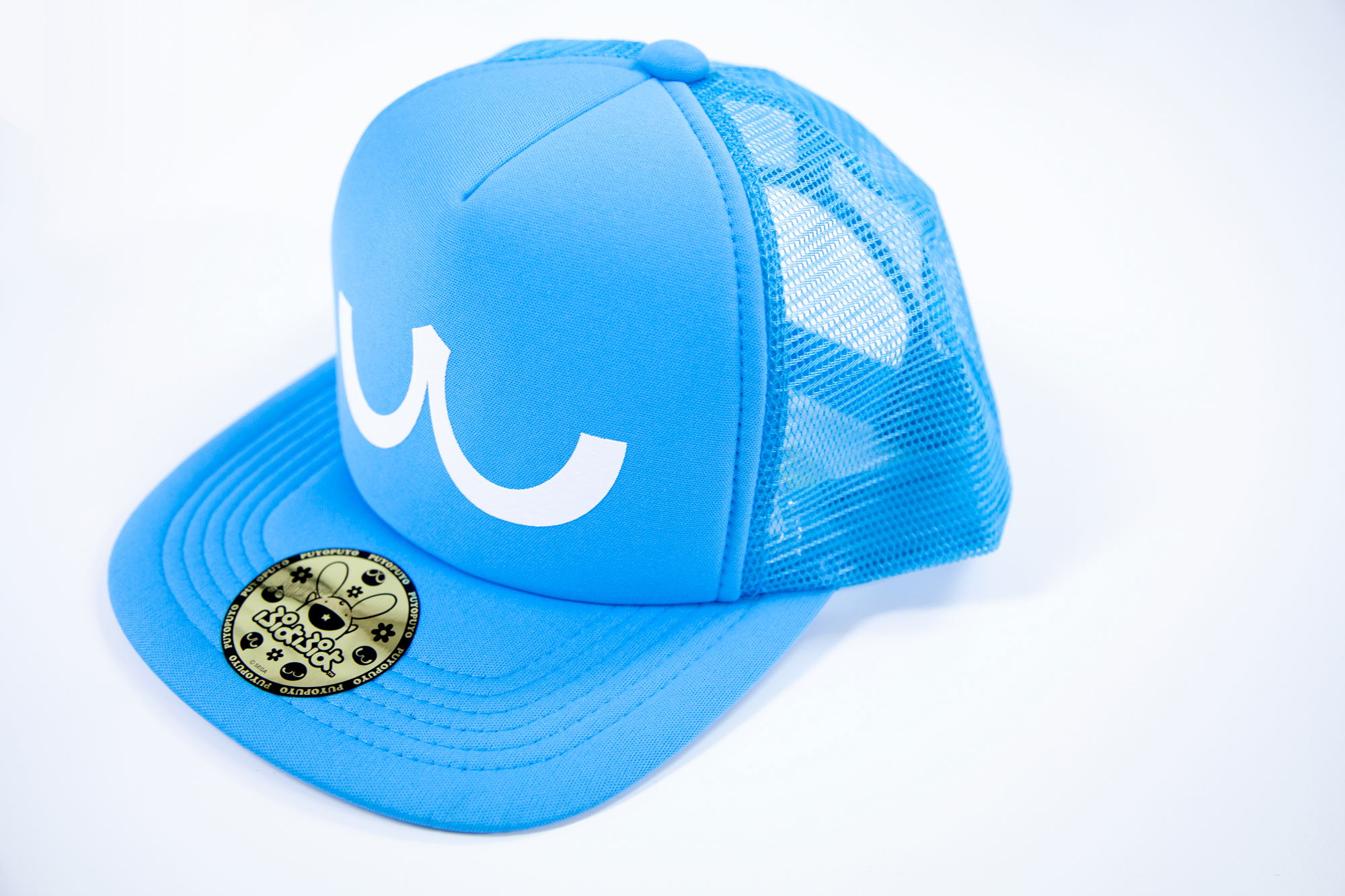 Puyo Puyo Mesh Cap: Blue Puyo