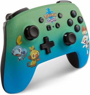 PowerA Enhanced Wireless Controller for Nintendo Switch (Pokemon Sword ...