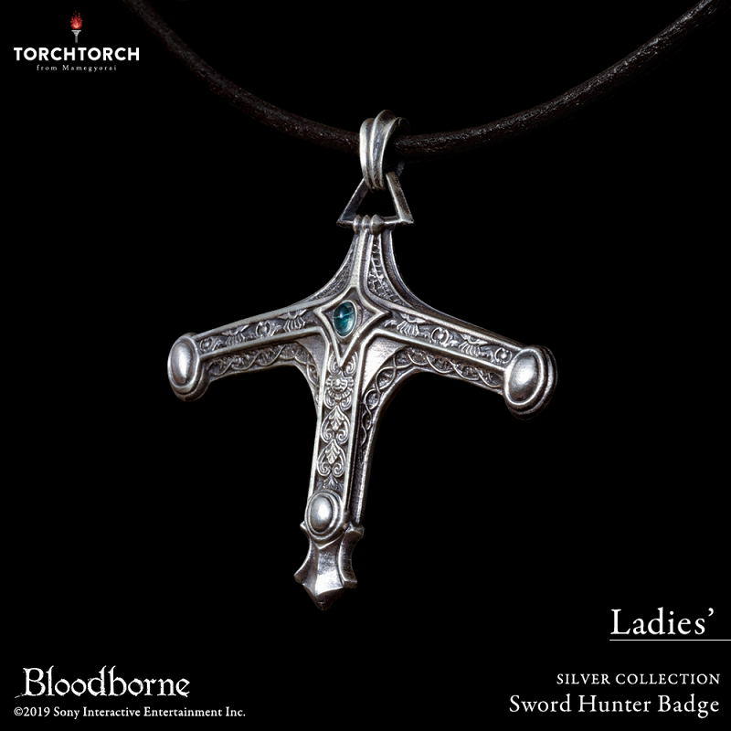 Bloodborne Torch Torch Silver Collection: Sword Hunter Badge (Ladies)