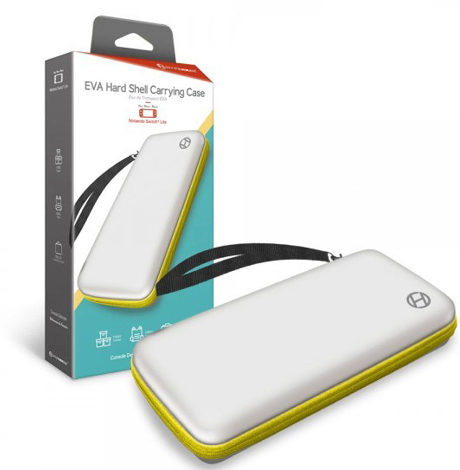 EVA Hard Shell Carrying Case for Nintendo Switch Lite (White x Yellow ...