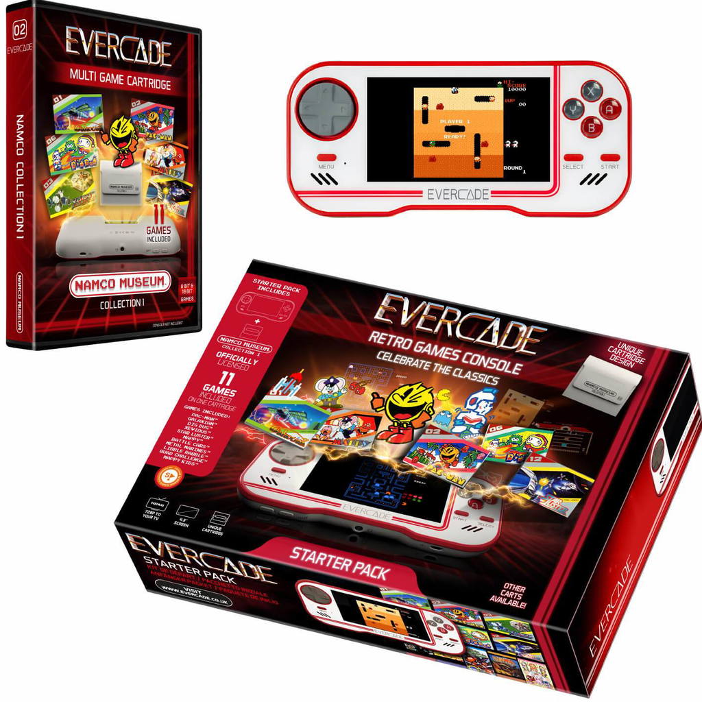 Evercade Starter Pack + Namco Museum Collection 1