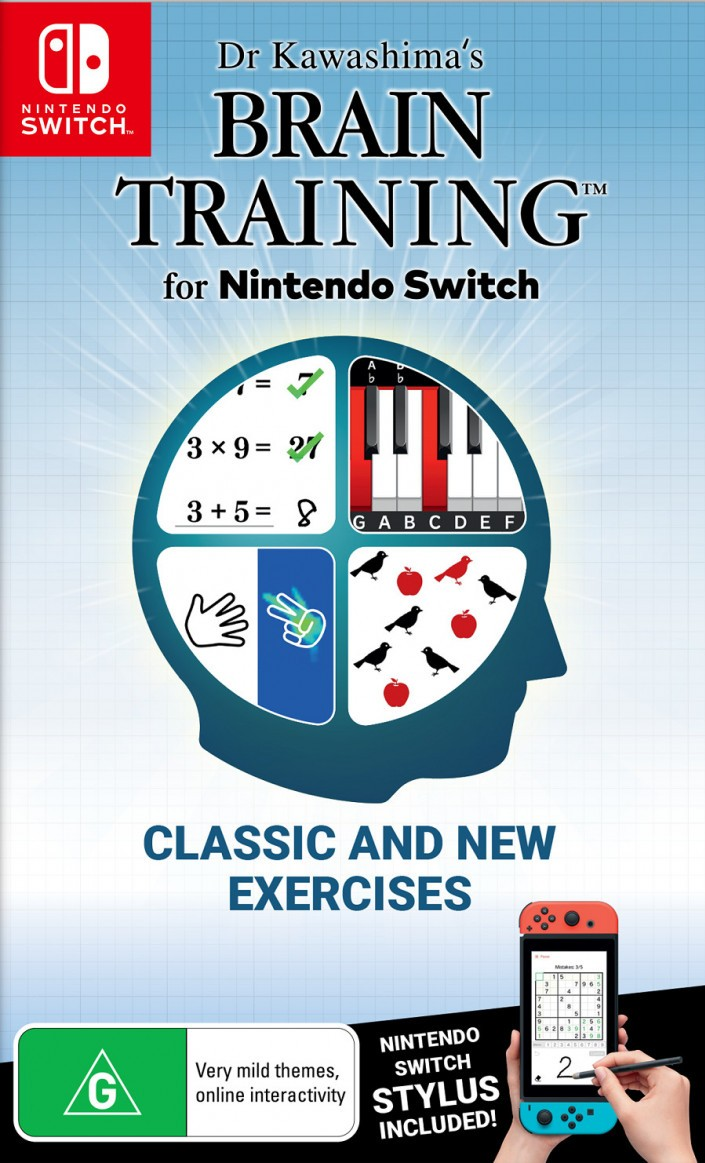 Dr. Kawashima's Brain Training for Nintendo Switch for Nintendo Switch ...
