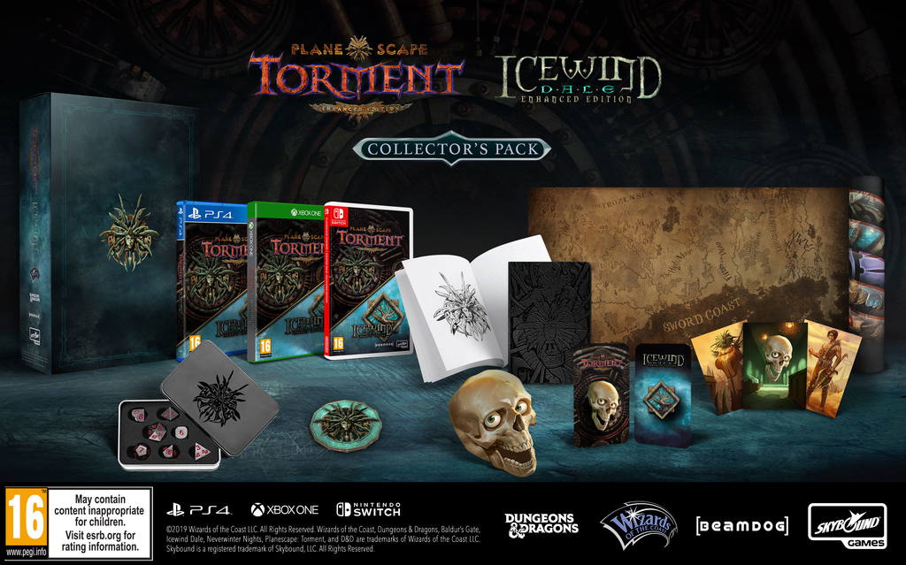 Planescape Torment / Icewind Dale Enhanced Editions Collector's Pack ...