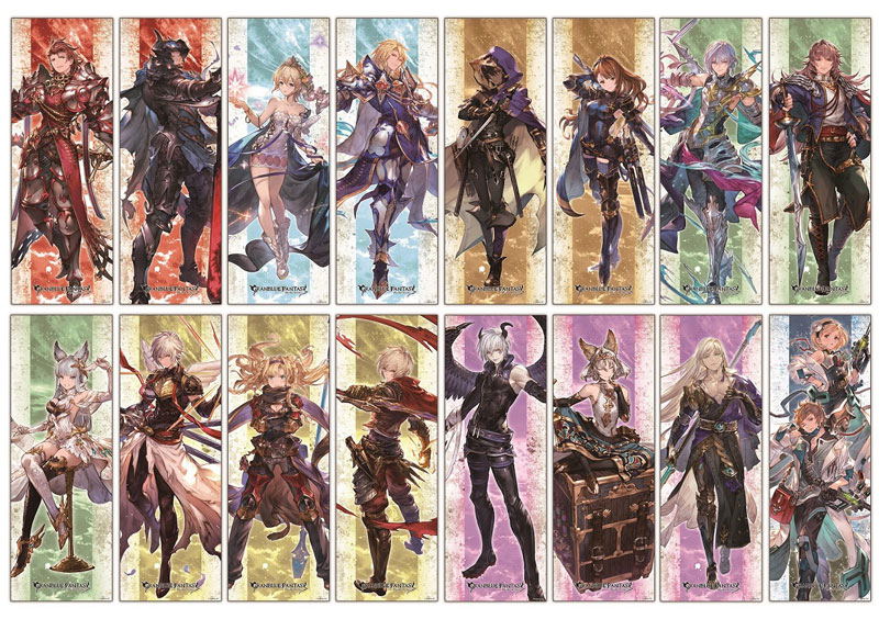 Granblue Fantasy Character Poster Collection 2 (Set Of 8 Packs)