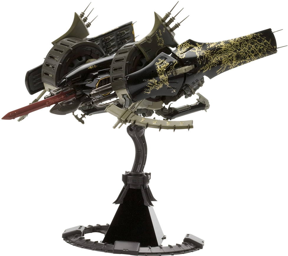 Ikaruga 1/144 Scale Model Kit: Hitekkai Ikaruga Nuribotoke (Re-run)