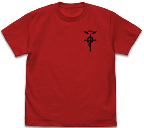 Fullmetal Alchemist - Flamel Cross T-shirt Red (L Size)