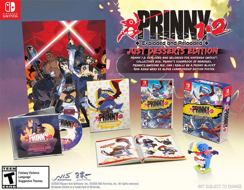 Prinny 1-2: Exploded and Reloaded [Just Desserts Edition] for Nintendo ...