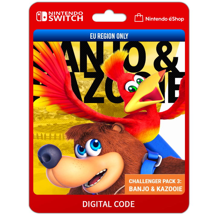 Super Smash Bros Ultimate: Banjo and kazooie Challenger Pack 3 (DLC) Nintendo®️ Switch Digital ...