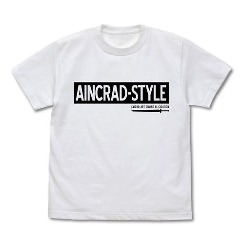 Sword Art Online: Alicization - Aincrad Style T-shirt White (XL Size)