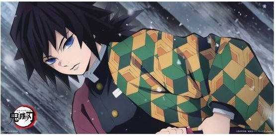 Demon Slayer: Kimetsu No Yaiba - Giyu Tomioka Portrait Bath Towel