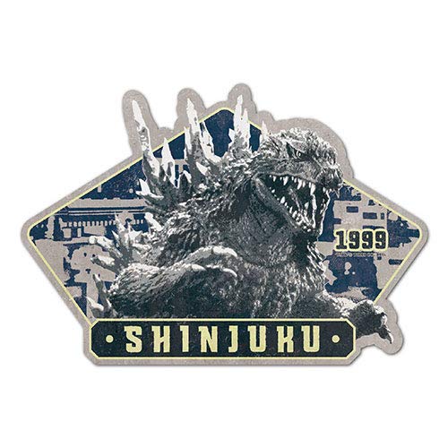 Godzilla Travel Sticker 6 Shinjuku / Godzilla 1999