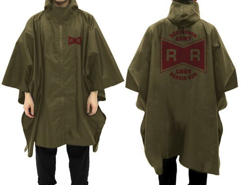 Dragon Ball Z - Red Ribbon Army Rain Coat Moss