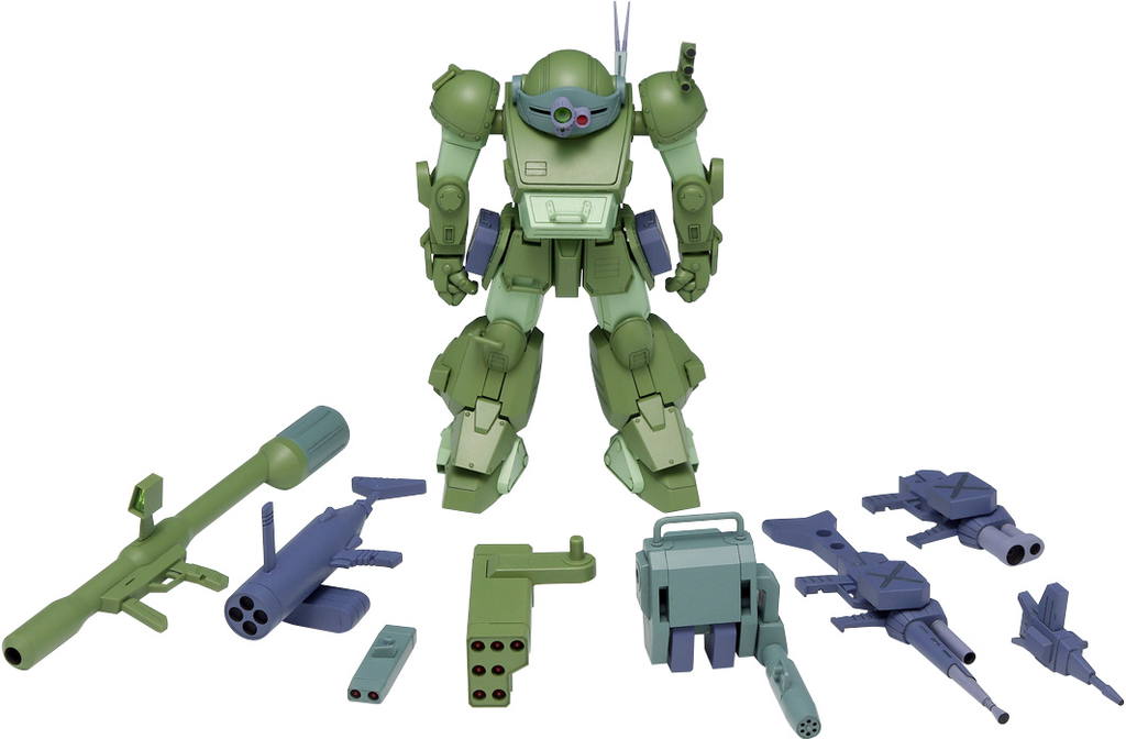 Armored Trooper Votoms 1/35 Scale Model Kit: Scope Dog Turbo Custom [PS ...