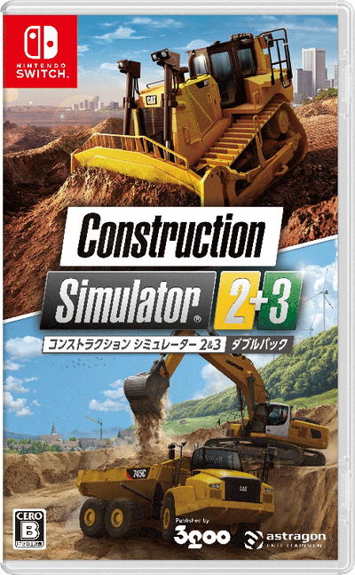 Construction Simulator 2+3 (Multi-Language) for Nintendo Switch, Nintendo Switch 2
