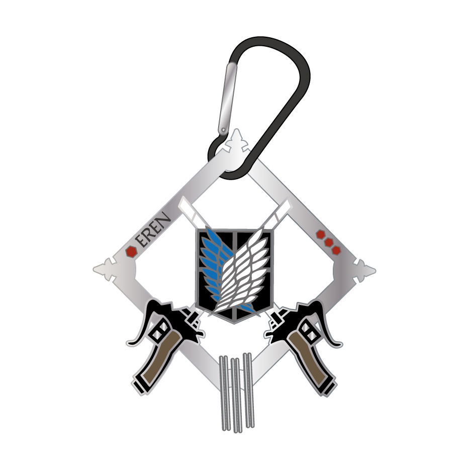 Attack On Titan - Eren Yeager Chara Keychain