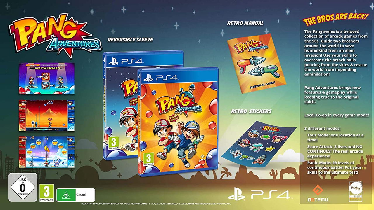 Pang Adventures [Buster Edition] for PlayStation 4