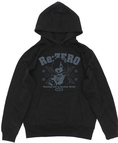 Re:Zero - Starting Life In Another World - Rem Pullover Hoodie Black ...