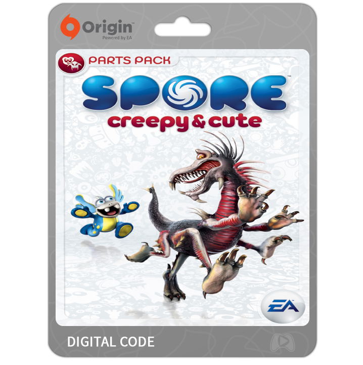 Spore: Creepy & Cute Parts Pack (DLC) Origin DLC digital for Windows