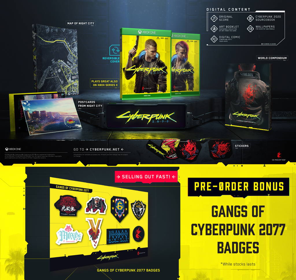 Cyberpunk 2077 [Vincent Sin Edition] incl. Mug, Badges for Xbox One ...
