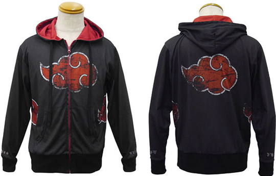 Naruto Shippuden - Akatsuki Full Graphic Light Hoodie (L Size)