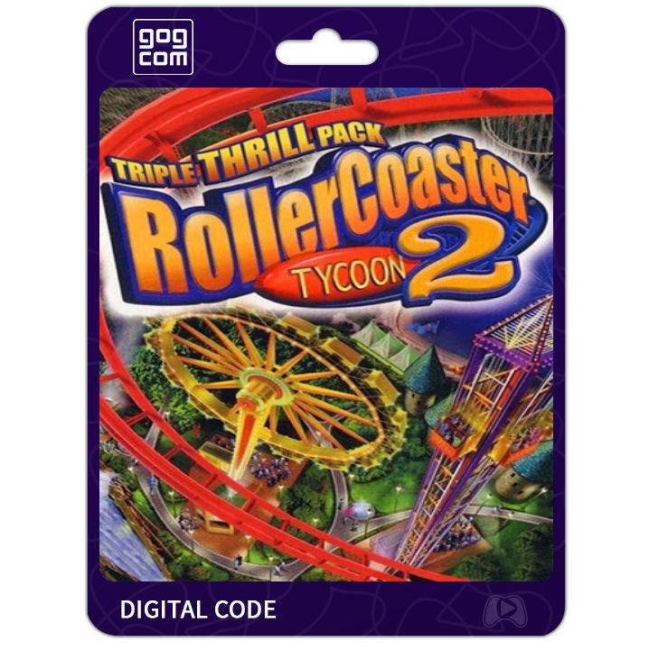 RollerCoaster Tycoon 2: Triple Thrill Pack GOG.com digital for Windows