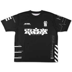 Denonbu - Sotokanda Bungei Koukou Double-sided Full Graphic T-shirt (M ...